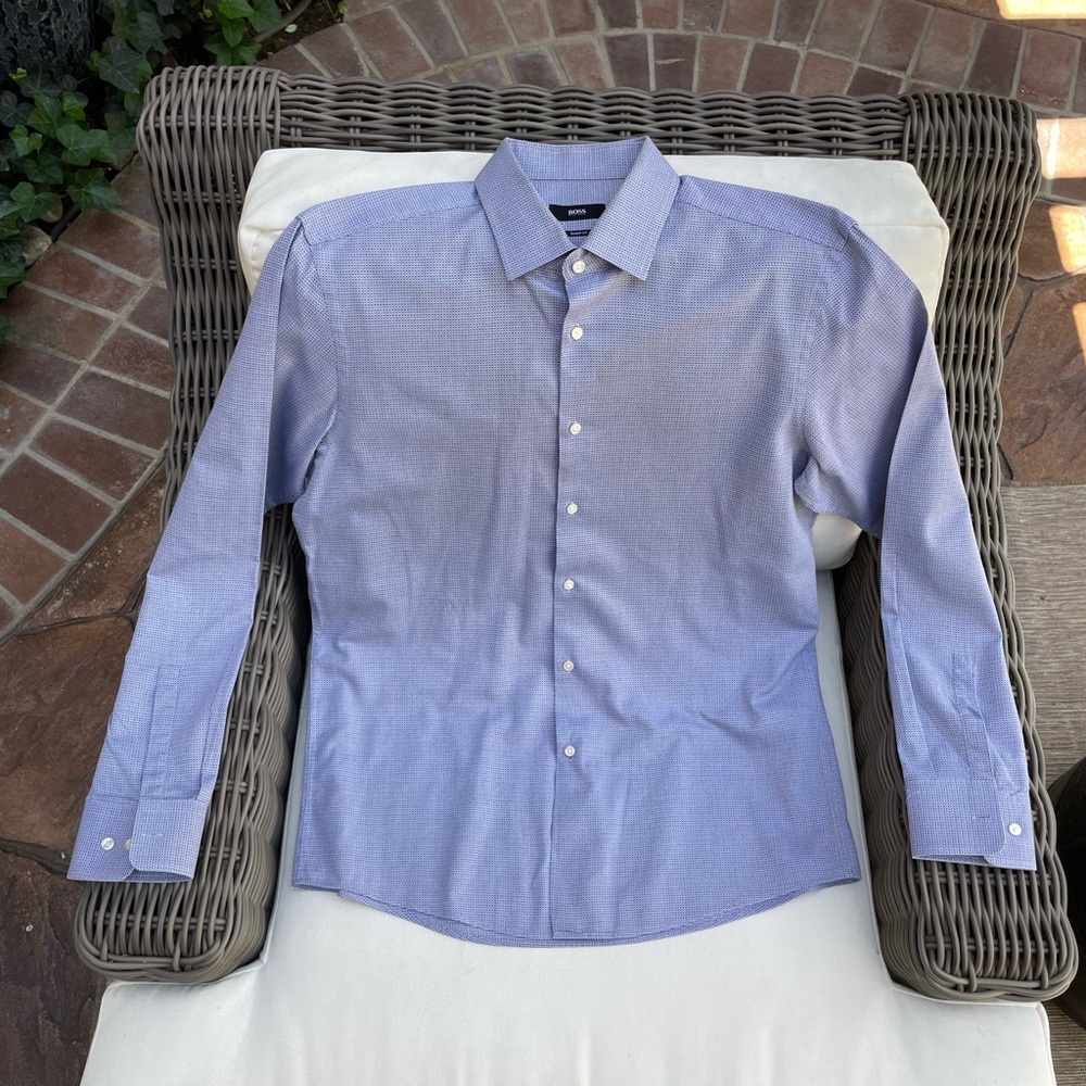 Hugo Boss / Sharp Fit Men’s Dress Shirt - Gem